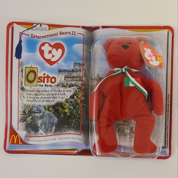 Ty | Toys | Vintage Ty Mcdonalds Teenie Beanie Babies International ...